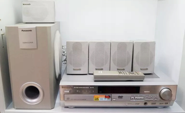 PANASONIC SA-HT75 - KINO DOMOWE - AMPLITUNER - 12119521280 - oficjalne archiwum Allegro