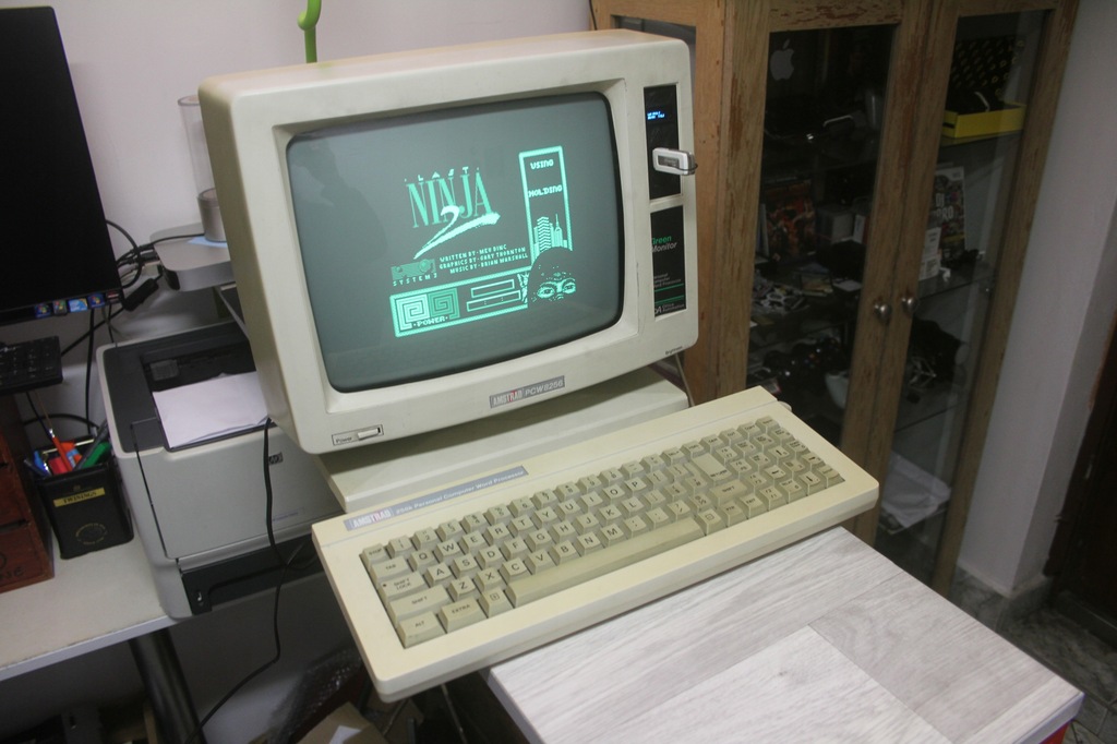 AMSTRAD PCW8256 GOTEK KLAWIATURA RETRO KOMPUTER - 13208928728 ...
