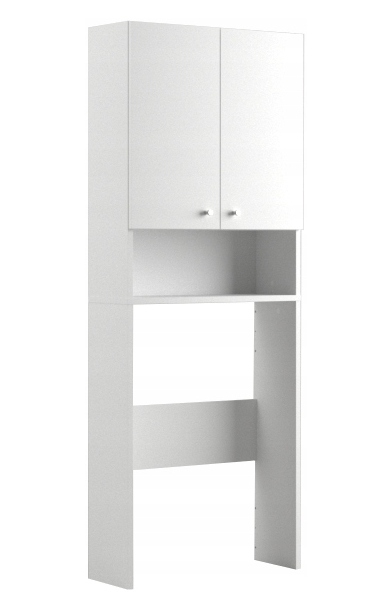 Купить ШКАФ НАД СТИРАЛЬНОЙ МАШИНОЙ В ВАННОЙ, БЕЛЫЙ 170x64,5x25 см ...