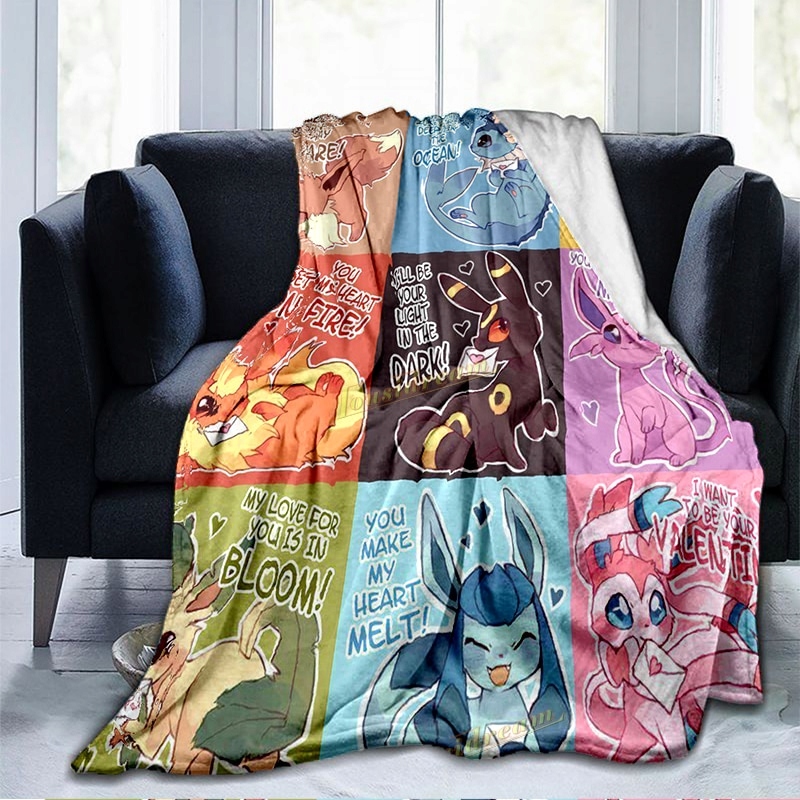 KOC Pikachu koc Cartoon Pokemon rzut koc koc z pol - 12648273446 ...