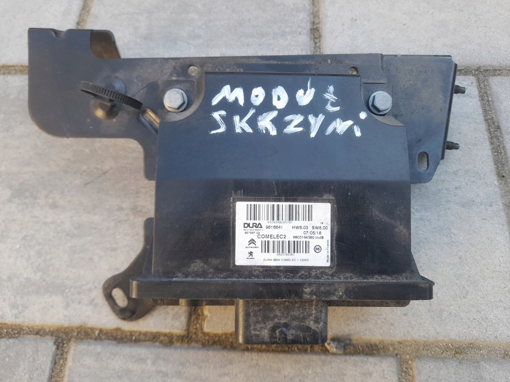 MODUŁ STEROWNIK SKRZYNI BIEGÓW CITROEN PEUGEOT - 12195508671 ...