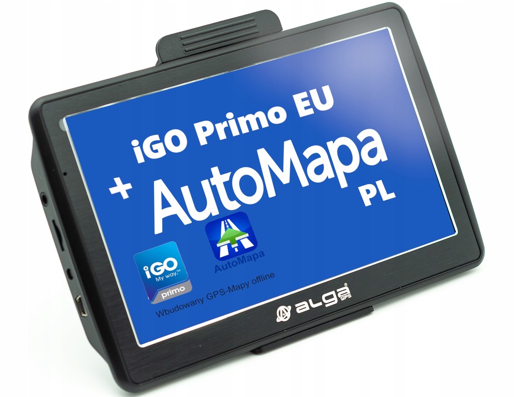 Nawigacja GPS ALGA SEVEN, AutoMapa PL+iGO Primo EU - 12255189388 - oficjalne archiwum Allegro