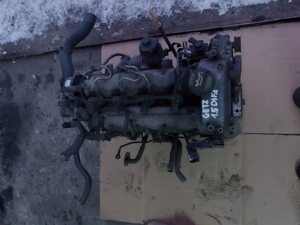 SILNIK HYUNDAI GETZ 1.5 DIESEL D4FA - 13028216576 - oficjalne archiwum ...