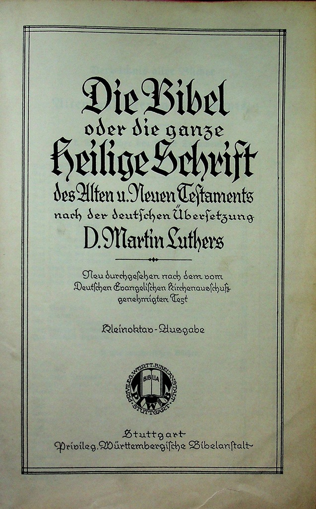 Die Bibel oder die ganze heilige Schrift 1930 r - 13219388268 ... Die Bibel oder die ganze heilige Schrift 1930 r - 13219388268 ...