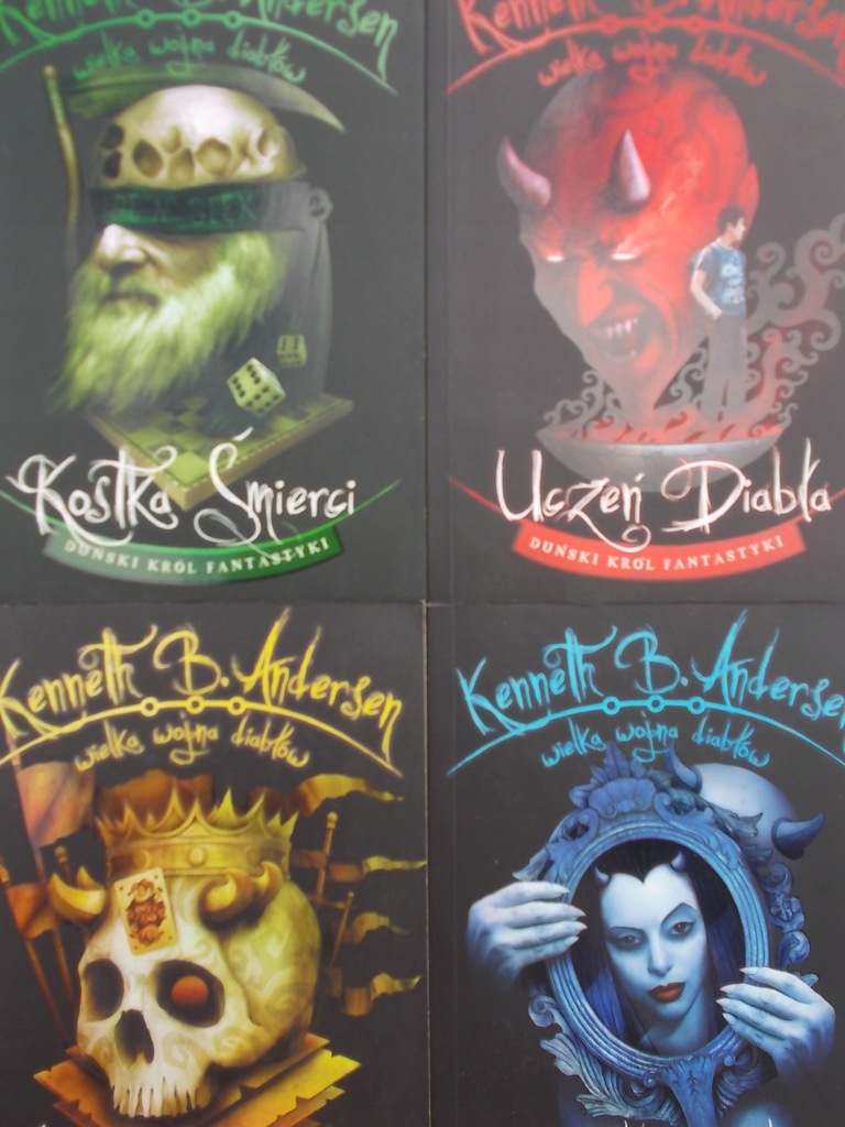 Kenneth B. Andersen Wielka wojna diabłów 1-4 - 10558985734 - oficjalne ...