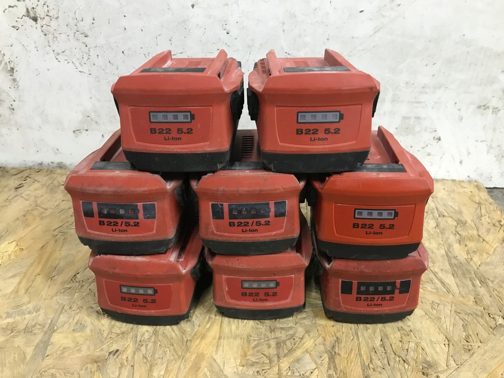 Akumulator bateria Hilti B22 5.2 22V 2021r - 11841736504 - oficjalne archiwum Allegro
