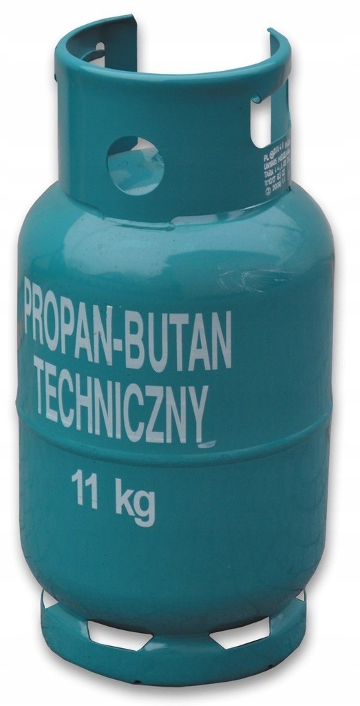 BUTLA GAZOWA 11kg NA GAZ PROPAN BUTAN PBB11K - 12605550336 - oficjalne archiwum Allegro