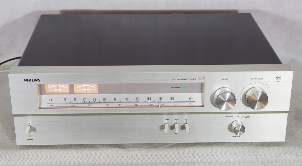 Philips AH-186, dobry Analogowy Tuner vintage (nr2 - 12459578199 ...