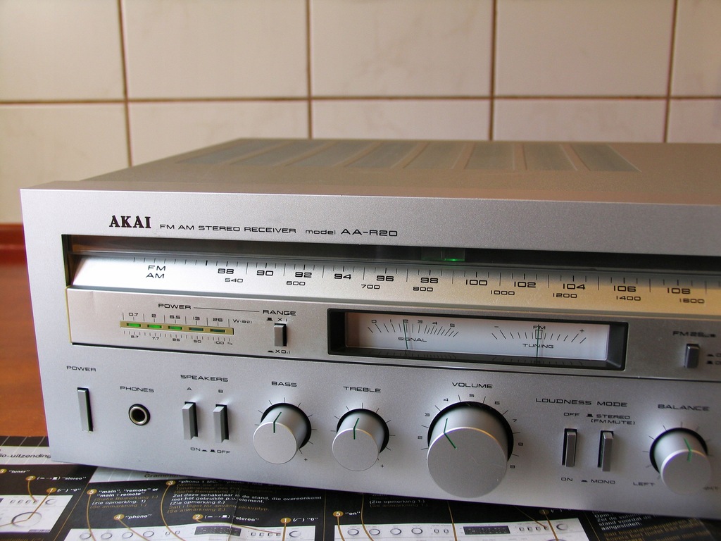 AKAI AA-R20 / Amplituner Kolekcja '' Vintage '' - 12087095426 ...