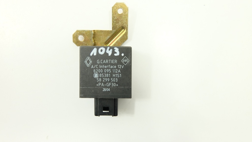 RENAULT KANGOO PRZEKAŹNIK 8200095112A - 13520488865 - oficjalne ...