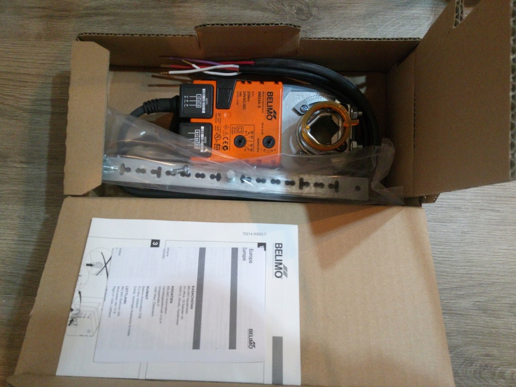 BELIMO SIŁOWNIK 20 NM SM24A-S !! Super OFERTA !! - 7788095804 ...