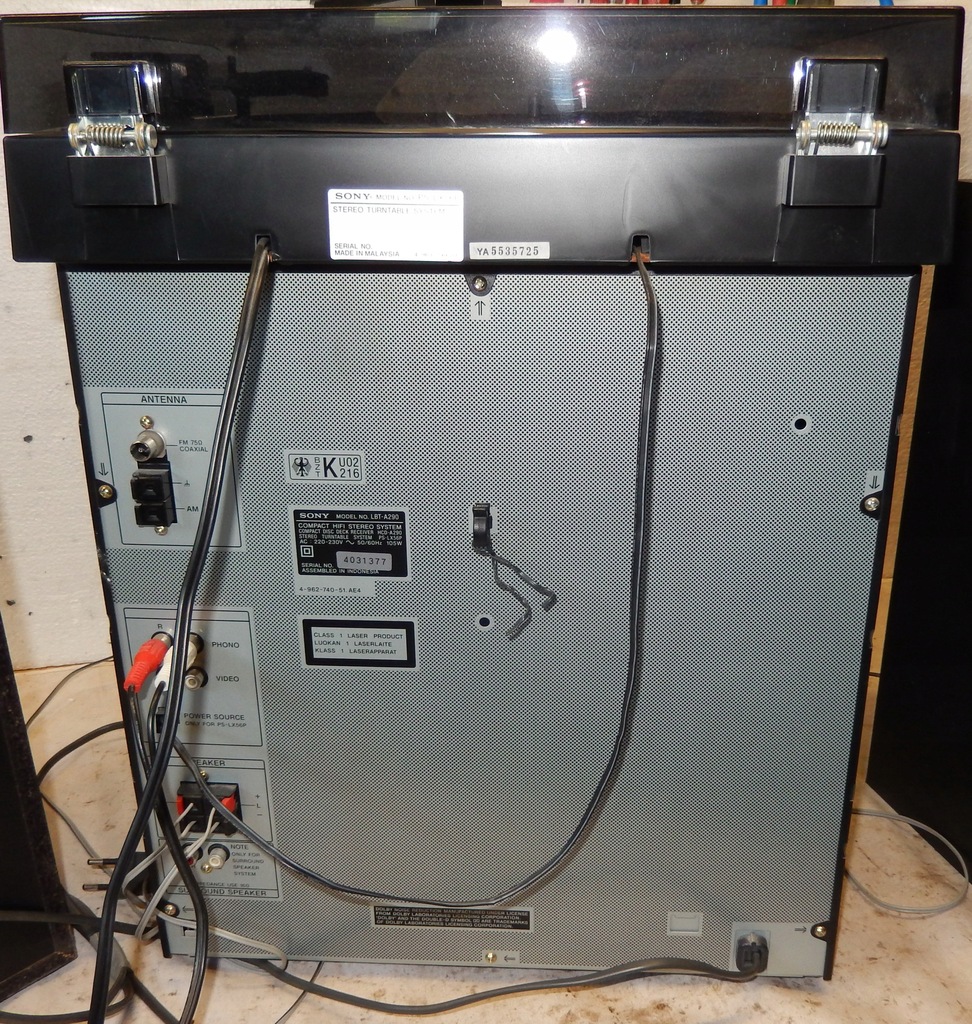 Wieża Sony LBT-A290 *Gramofon* - 11071044465 - oficjalne archiwum Allegro