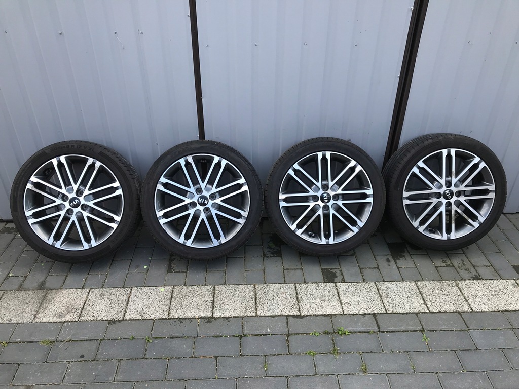 KOMPLET FELG FELGI FELGA KIA RIO IV 16- 205/45 R17 - 10821854509 ...