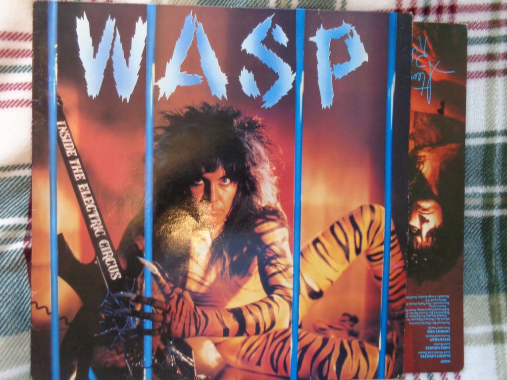 WASP ~ INSIDE THE ELECTRIC CIRCUS LP. - 13480375486 - oficjalne archiwum Allegro
