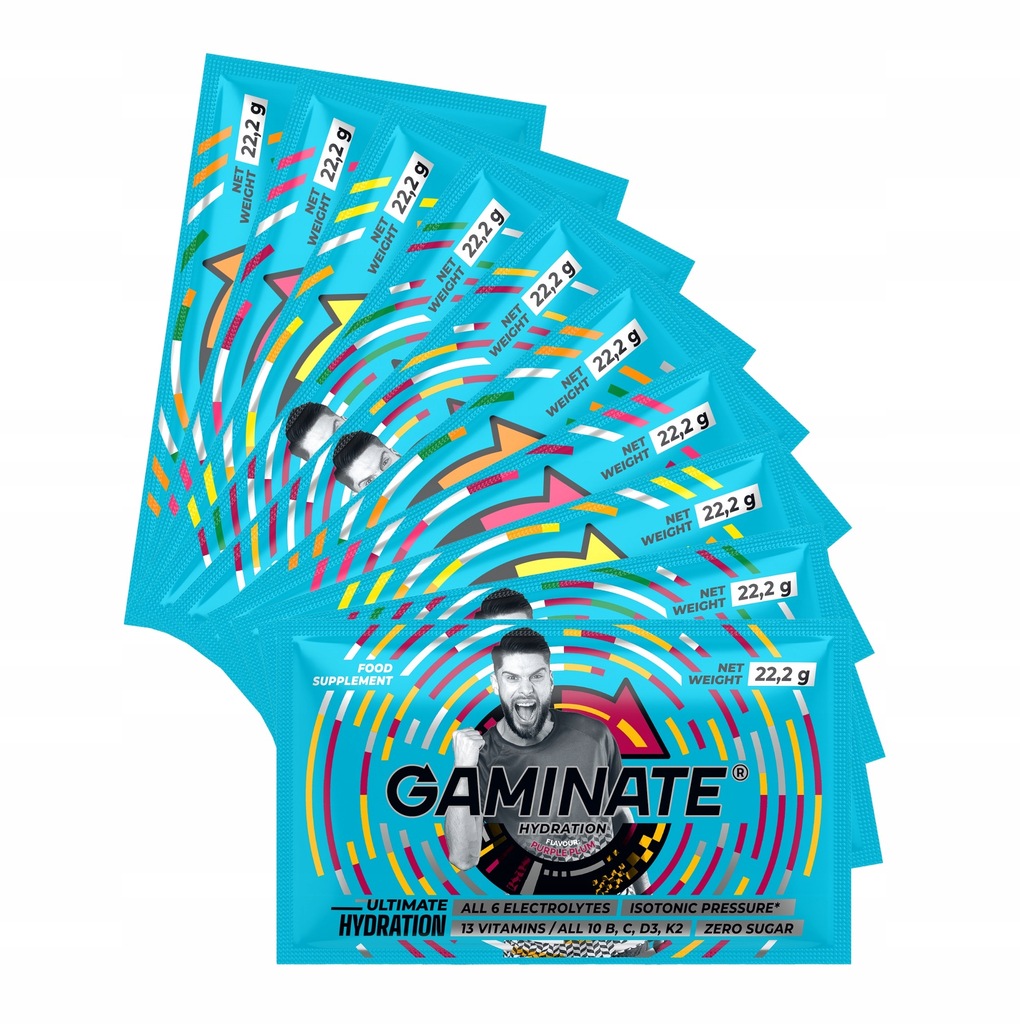 Gaminate HYDRATION Premium Starter Pack 10x0,7l izotonik bez cukru ...