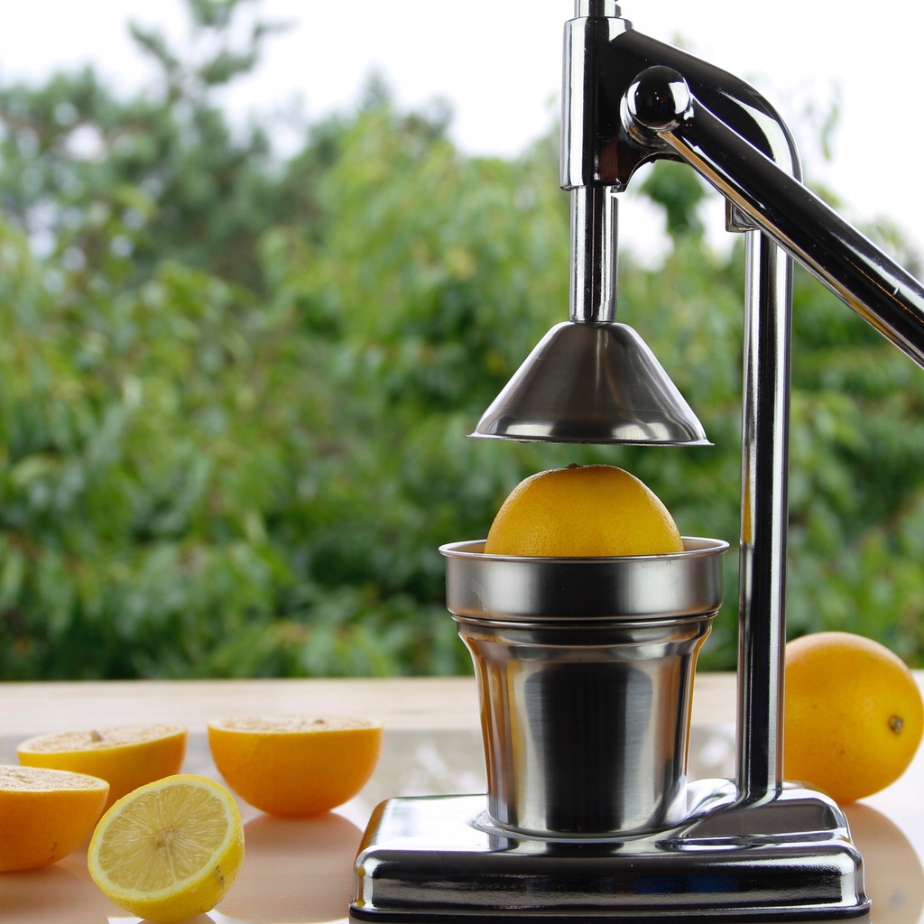 WYCISKARKA DO CYTRUSÓW ręczna stal nierdzewna - 7496974046 - oficjalne archiwum Allegro