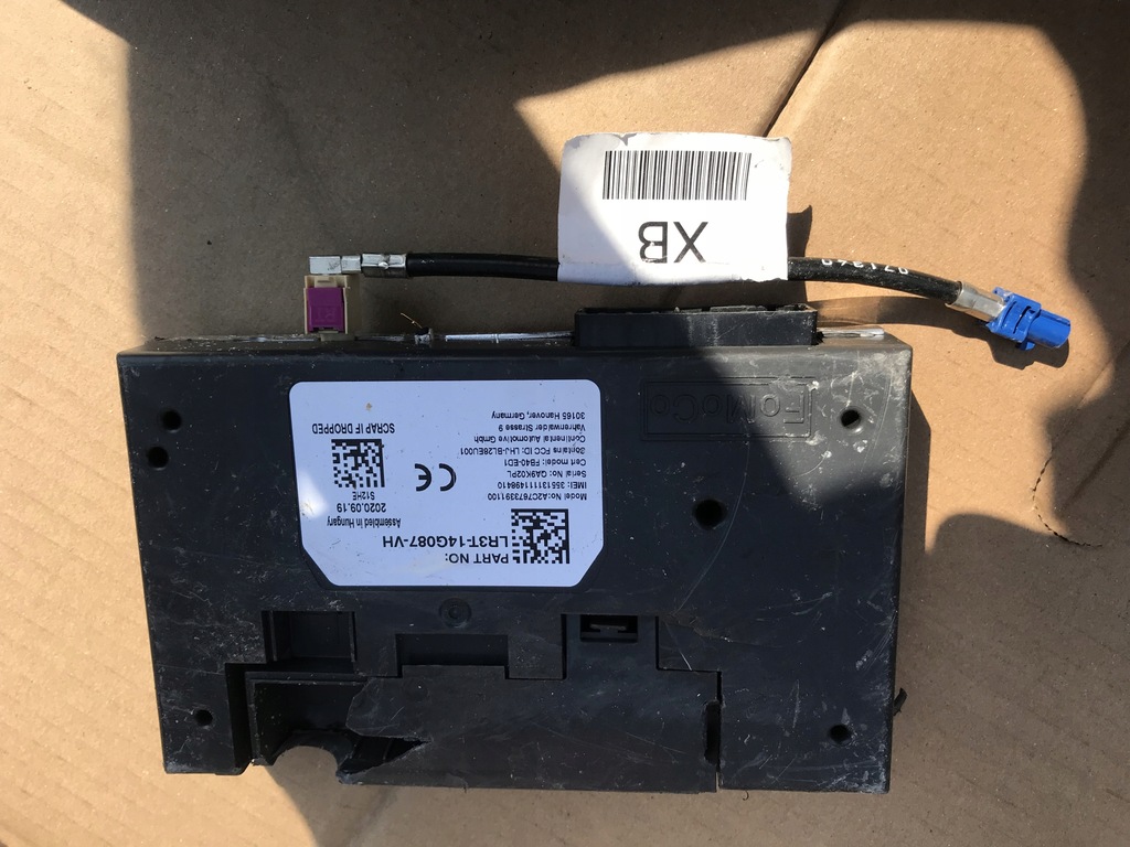 MODUŁ FORD CUSTOM LIFT 2016-2021 LR3T-14G087-VH - 12132123523 ...