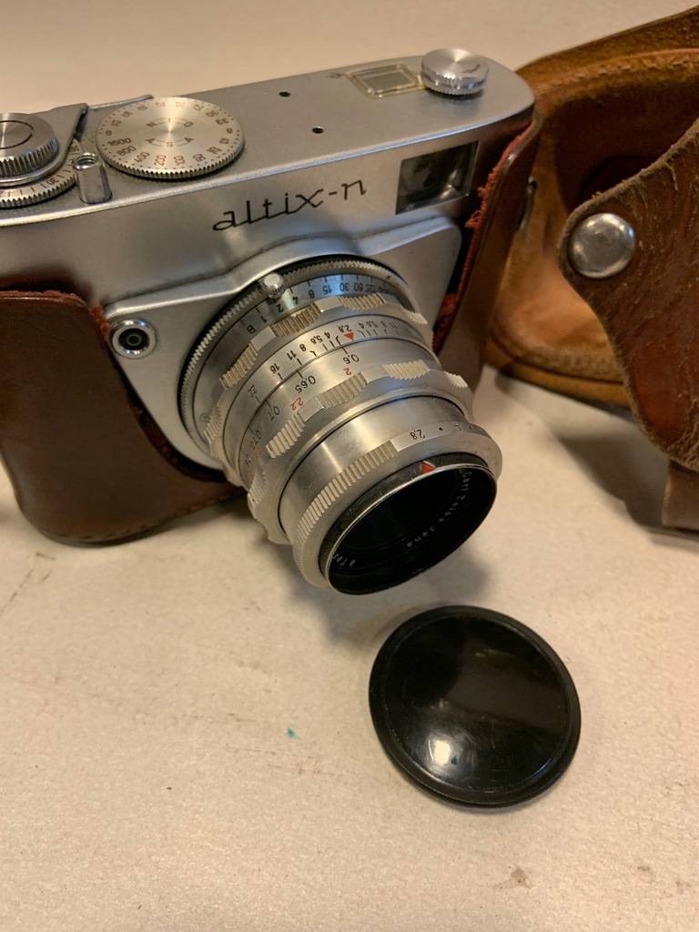 APARAT ALTIX N CARL ZEISS JENA TESSAR 2.8/50 - 15016349877 - oficjalne ...