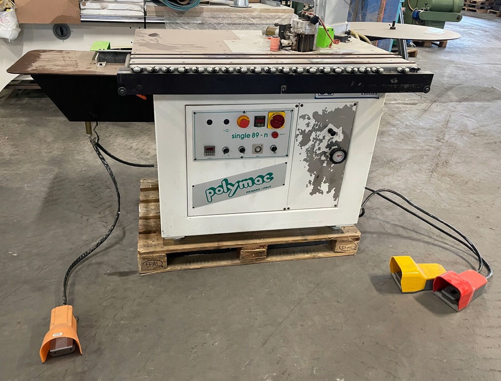 POLYMAC Single 89-n okleiniarka krzywolinijowa - 12294783847 ...