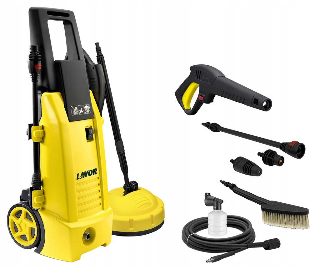 Myjka ciśnieniowa Lavor 130 bar 1800 W - 12767164379 - oficjalne archiwum Allegro
