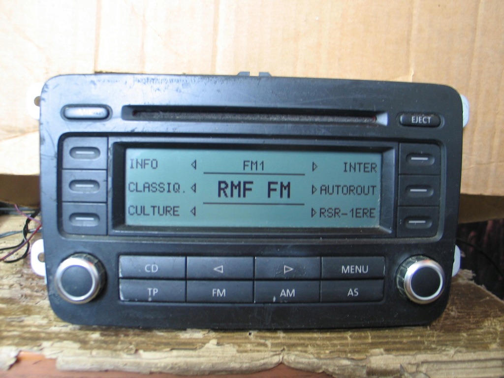 radio VW RCD 300 golf passat touran caddy polo - 12281553925 - oficjalne archiwum Allegro
