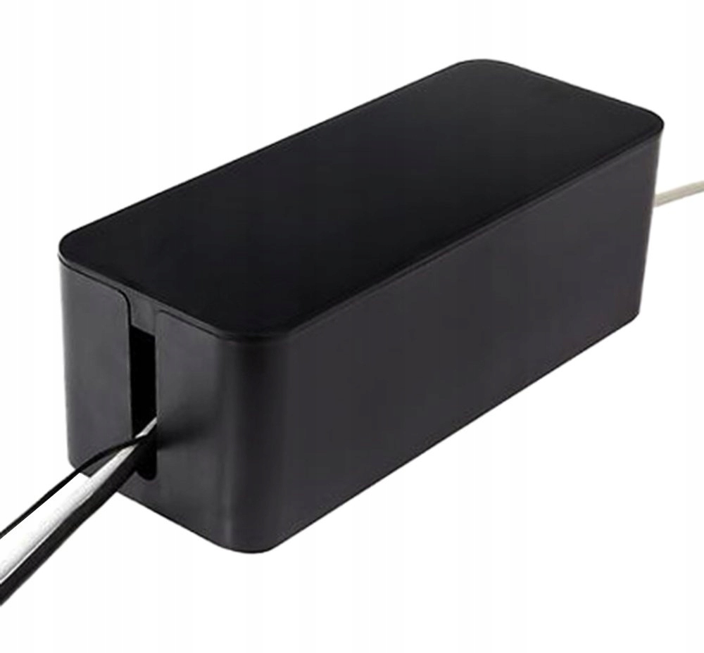 POJEMNIK BOX ORGANIZER NA KABLE PUDEŁKO NA LISTWY DO KABLI PRZEWODÓW ...