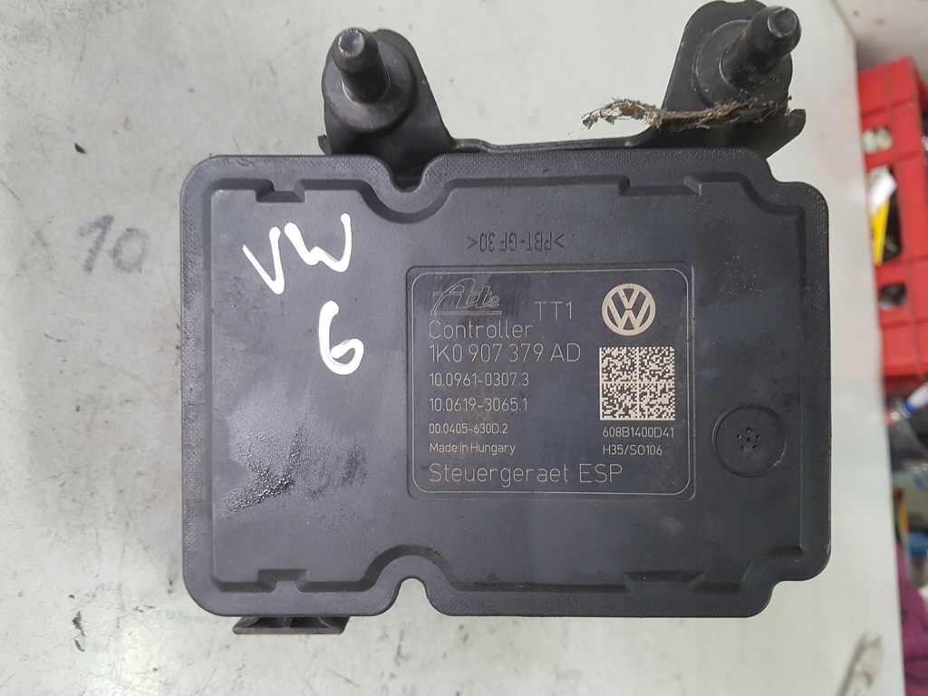 VW GOLF 6 VI 08-13 POMPA HAMULCOWA ABS 1K0907379AD - 12938838240 ...
