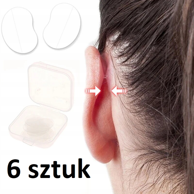Plastry na odstające uszy | Korekcja Ucha | 6 sztuk - 14557040938 ...