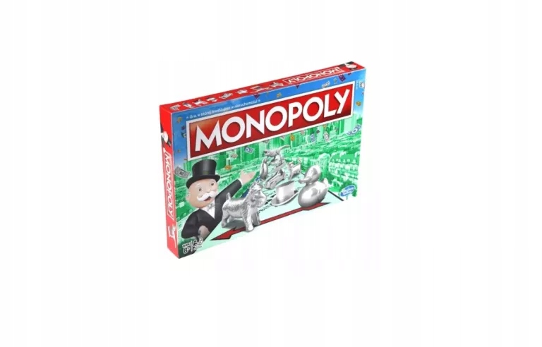 ORYGINALNA GRA MONOPOLY CLASSIC POLSKA HASBRO NEW - 13683969236 ...