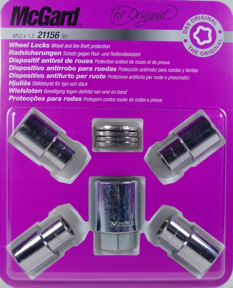 McGARD 21156SL ZABEZPIECZENIA FELG TOYOTA OBROTOWE - 10017720468 ...