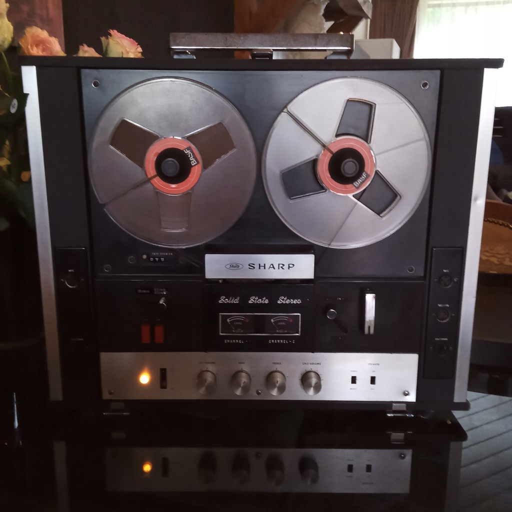 MAGNETOFON SZPULOWY SHARP RD - 711 D VINTAGE JAPAN - 15148786196 ...