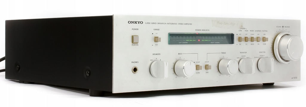 ONKYO A-7070 WZMACNIACZ STEREO WSKAŹNIKI MOCY - 15405562607 - oficjalne archiwum Allegro