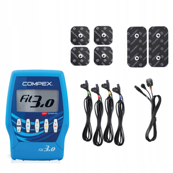 Compex FIT 3.0 NOWY Elektrostymulator EMS TENS - 13045484012 - oficjalne archiwum Allegro