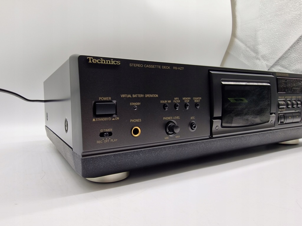 TECHNICS RS-AZ7 MAGNETOFON KASETOWY DECK PIĘKNY!!! - 13350319454 - oficjalne archiwum Allegro