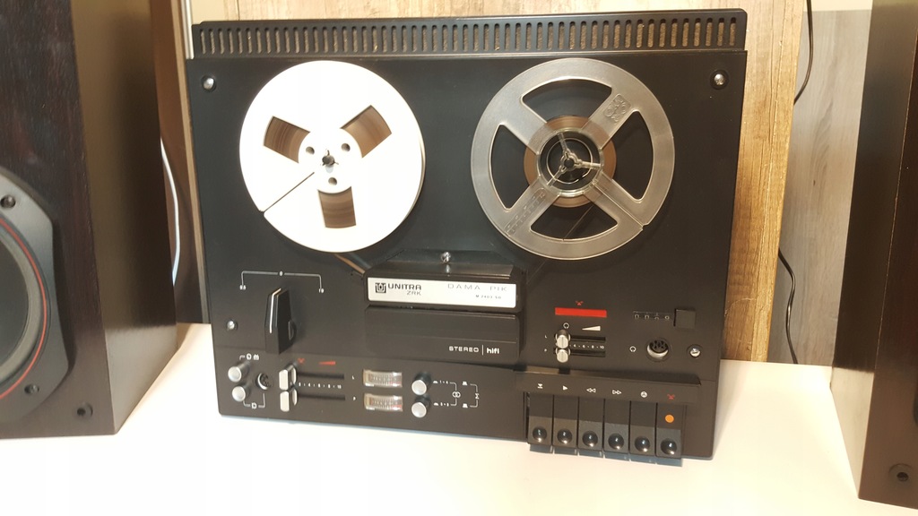 magnetofon szpulowy UNITRA ZRK M 2403 SD DAMA PIK - 12564827654 - oficjalne archiwum Allegro
