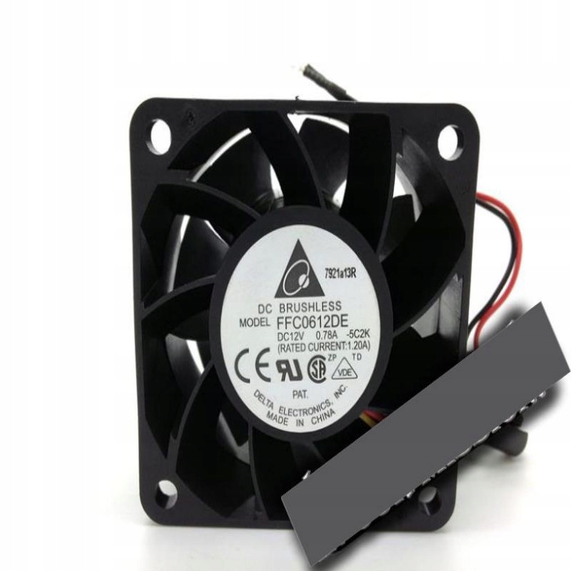 6038 6CM 60mm server chassis cooling fan 12V 0 Fan - 12943763802 ...