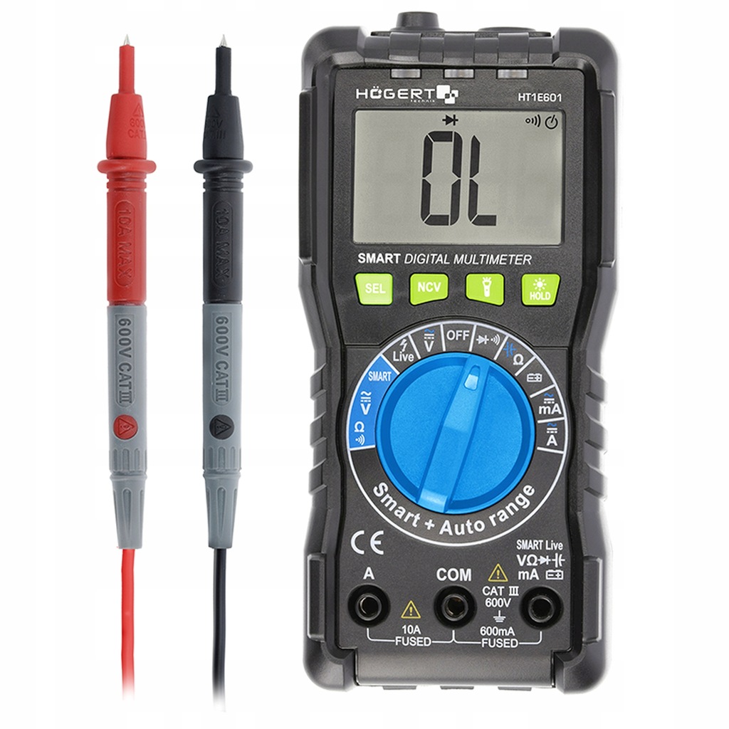 CYFROWY MIERNIK UNIWERSALNY SMART MULTIMETR LCD - 10653540906 - oficjalne archiwum Allegro