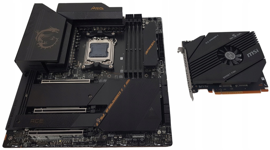 Płyta główna MSI MEG X670E ACE E-ATX AM5 AMD X670 Zen 4 ZWROTY HURT ...