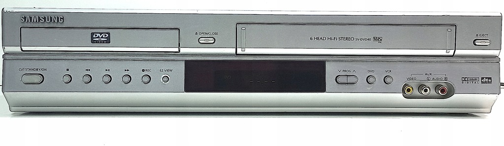 Samsung SV-DVD40 SV DVD 40 Video VHS i DVD kombo - 13328957313 - oficjalne archiwum Allegro