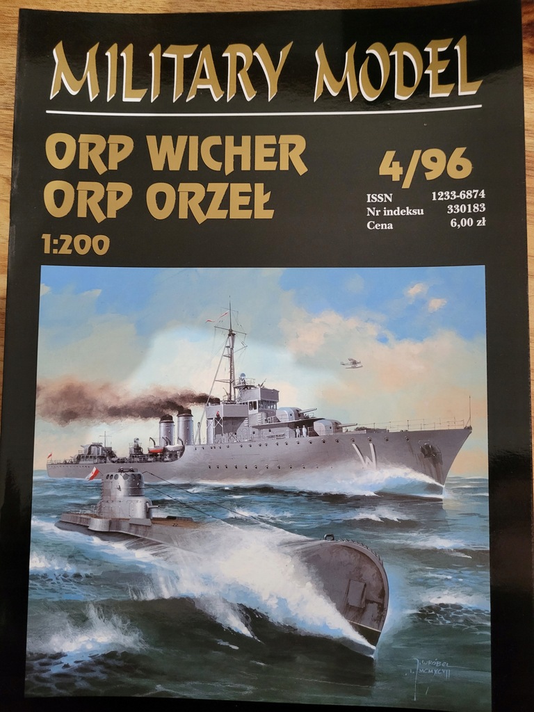 ORP WICHER, ORP ORZEŁ 1:200 MILITARY MODEL - 13608514378 - oficjalne ...