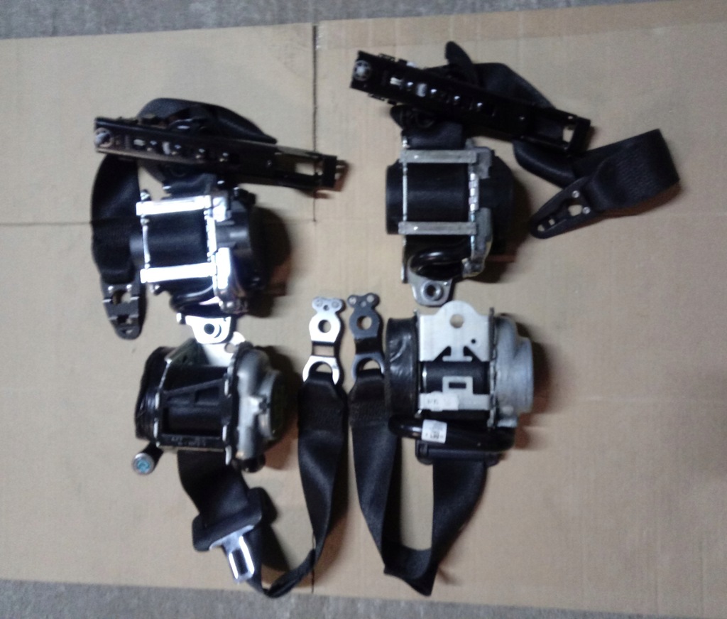 MERCEDES GLC W253 16R PASY BEZPIECZEŃSTWA KOMPLET - 11412213015 ...