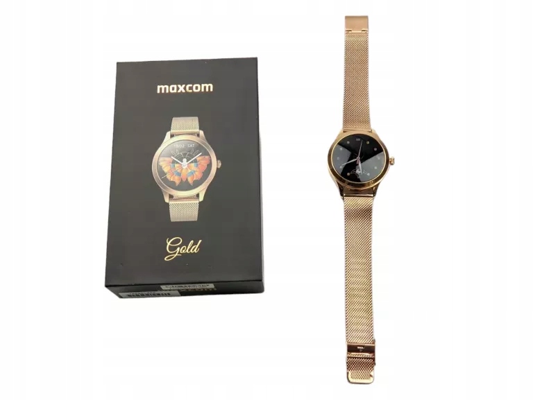 SMARTWATCH MAXCOM FW42 GOLD GW - 14624632407 - oficjalne archiwum Allegro