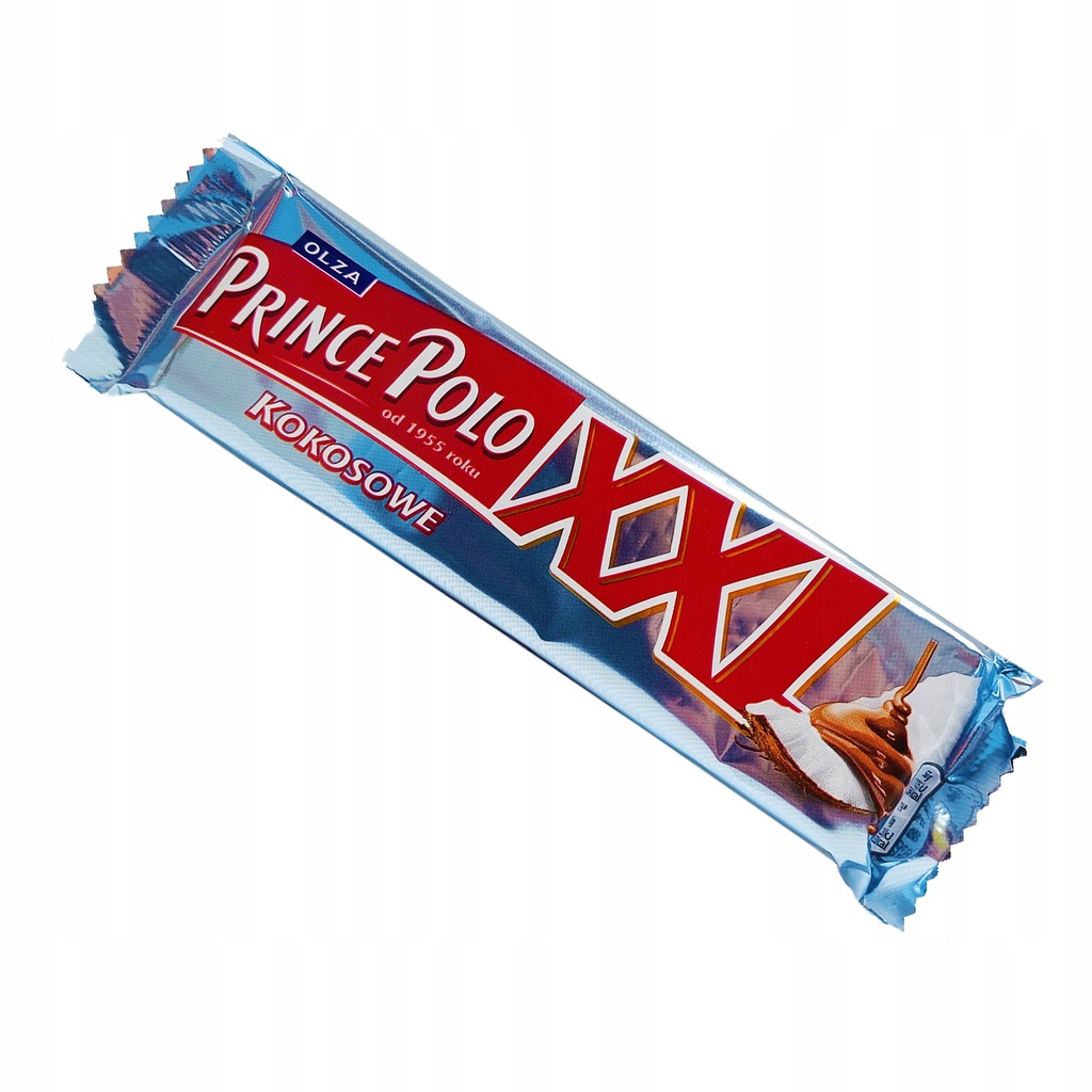 Wafelki Prince Polo XXL Kokosowy 50g - 12650579602 - oficjalne archiwum ...