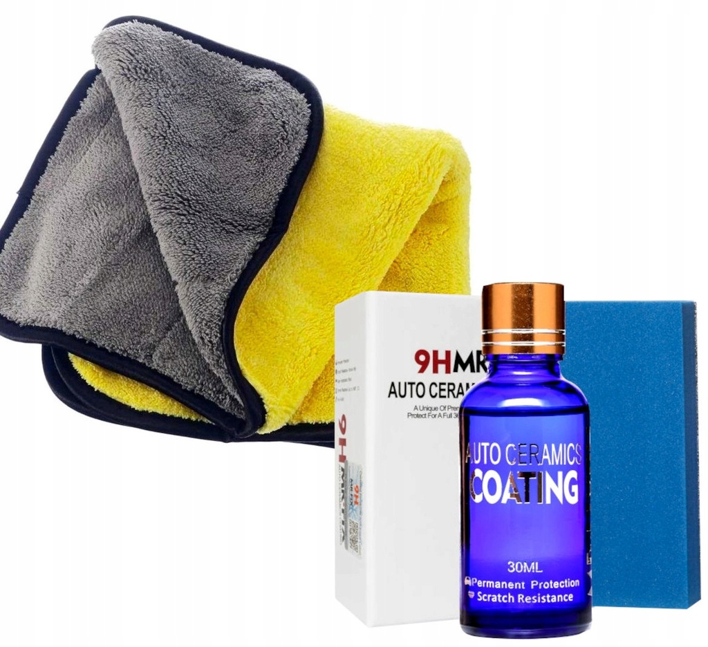 Ceramika Powłoka Ceramiczna Na Auto Lakier 9H + Mikrofibra - 14363887262 - oficjalne archiwum ...