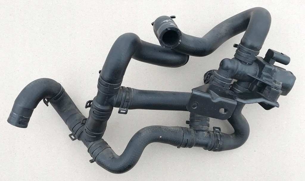 ELEKTRO ZAWÓR WODY Z RURKAMI KOMPLET VW T5 2.5 TDI - 11852819980 ...