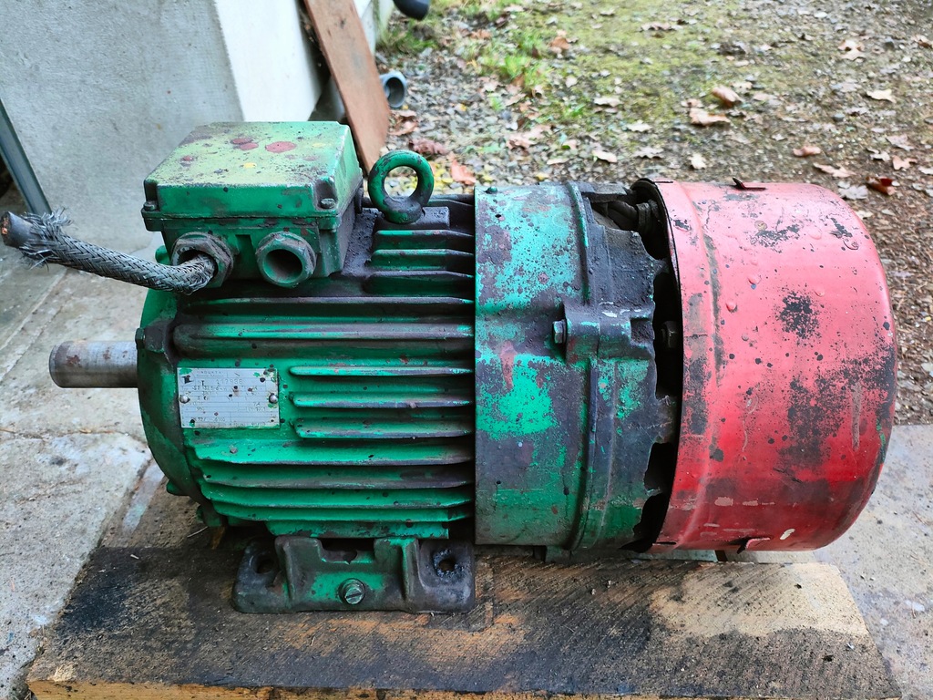 Silnik elektryczny 3kW z hamulcem - 13096144203 - oficjalne archiwum Allegro