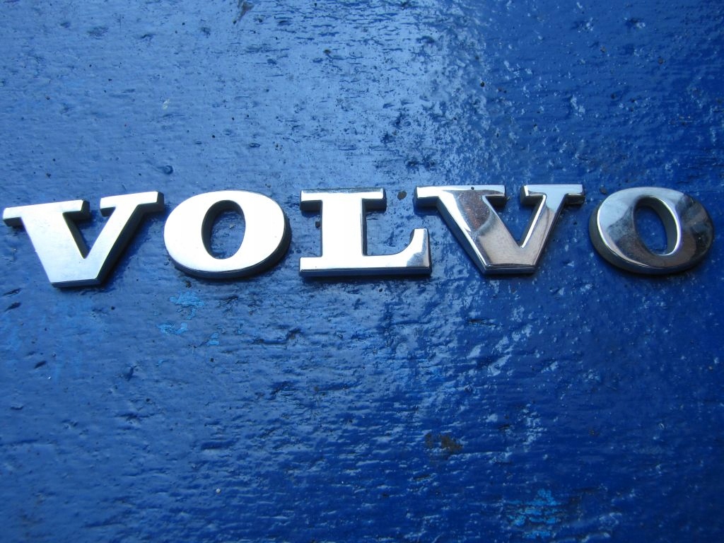 VOLVO C30 C70 S40 V50 ZNACZEK NA KLAPĘ NAPIS VOLVO - 9232417796 ...