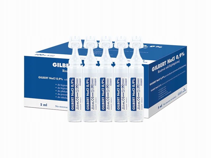 SÓL DO INHALATORA INHALACJI NOSA DLA DZIECKA 5x5ml - 9728753833 ...