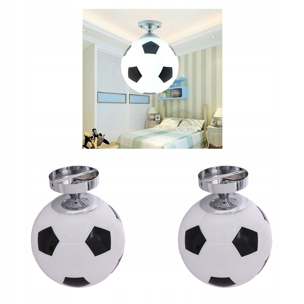 2pcs Novelty Football Soccer Ball Shape Ceiling Lamp Hanging Pendant ...