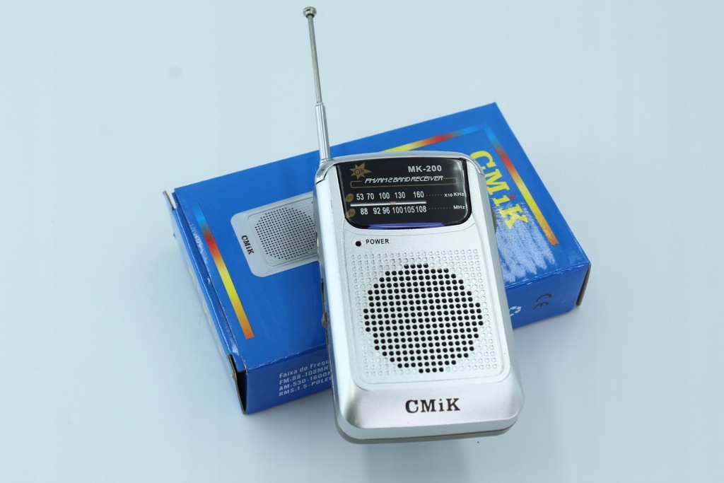 RADIO TURYSTYCZNE-MINI ANALOGOWE FM/AM ANTENA CMIK - 10556653268 - oficjalne archiwum Allegro
